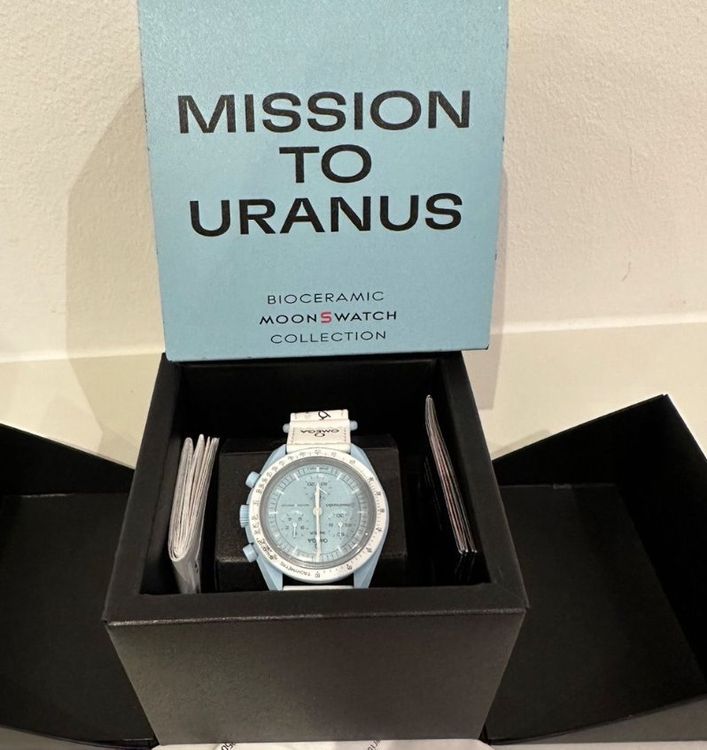 ️ Moonswatch Swatch Omega Mission to Uranus Neu / Fullset | Kaufen auf ...