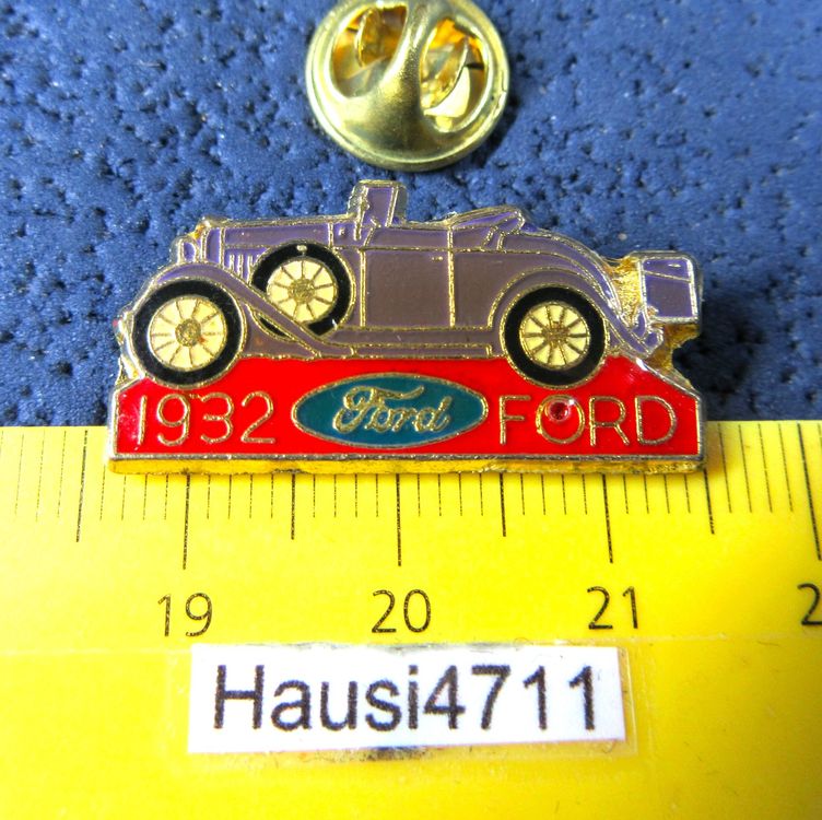 FORD 1932 AUTO OLDTIMER PIN GLASIERT | Kaufen auf Ricardo