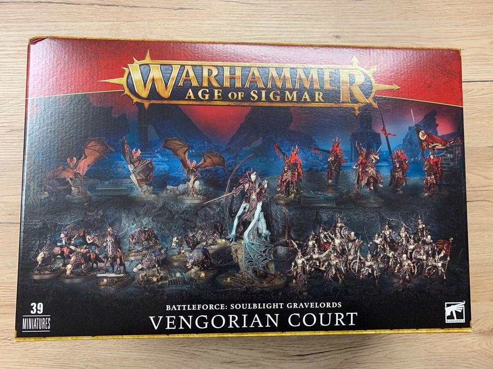 Warhammer AoS Battleforce : Soulblight Vengorian Court (Neu und ...