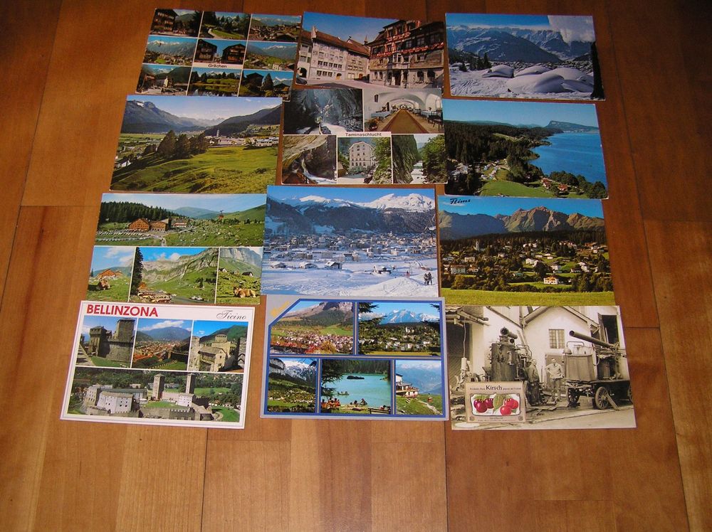 100 Diverse Karten Schweiz (Gebraucht) in Lumbrein für CHF 6 – mit Lieferung auf Ricardo kaufen