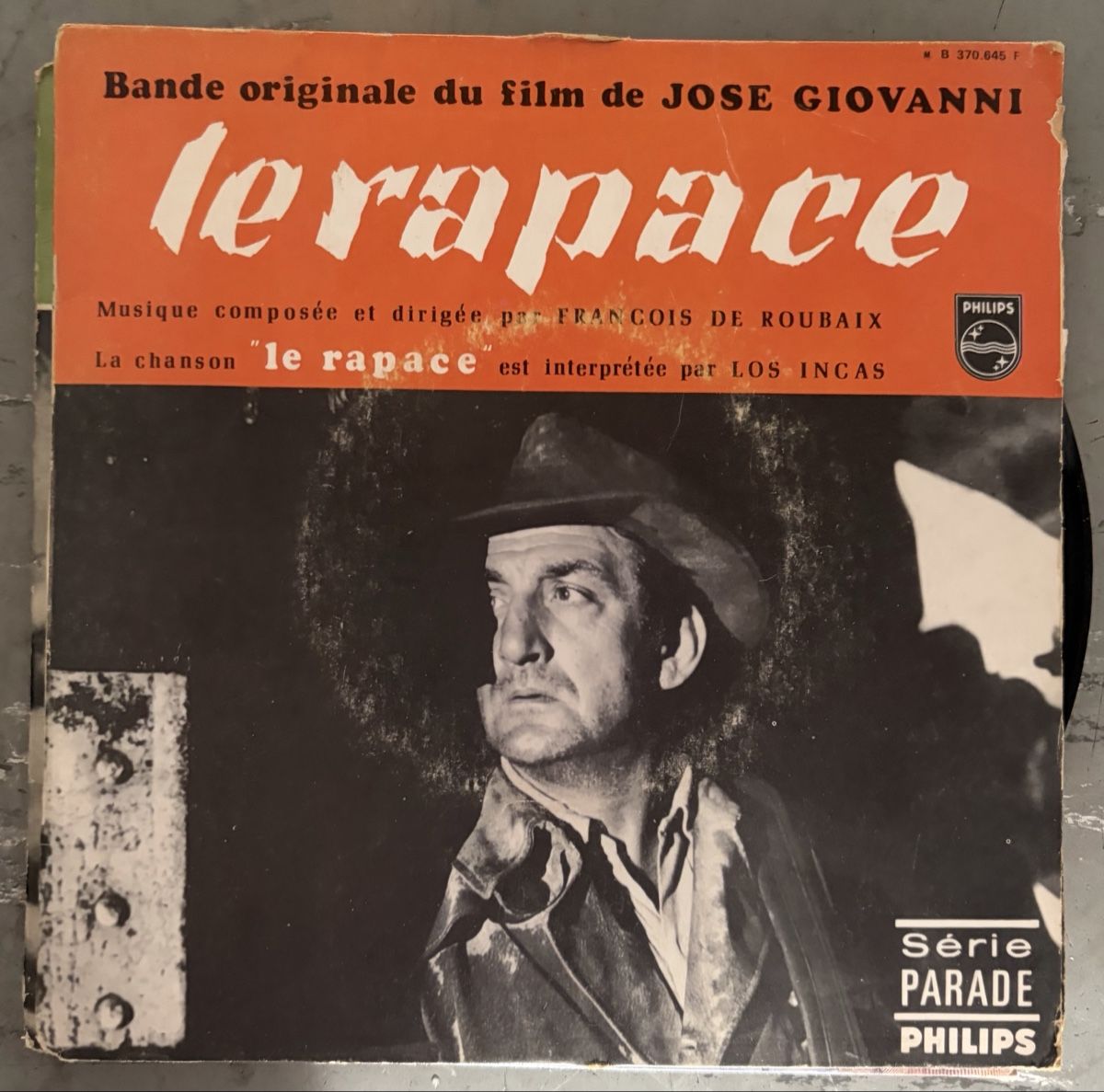 Vinyle Le Rapace - Bande Originale du Film de José Giovanni (Gebraucht ...