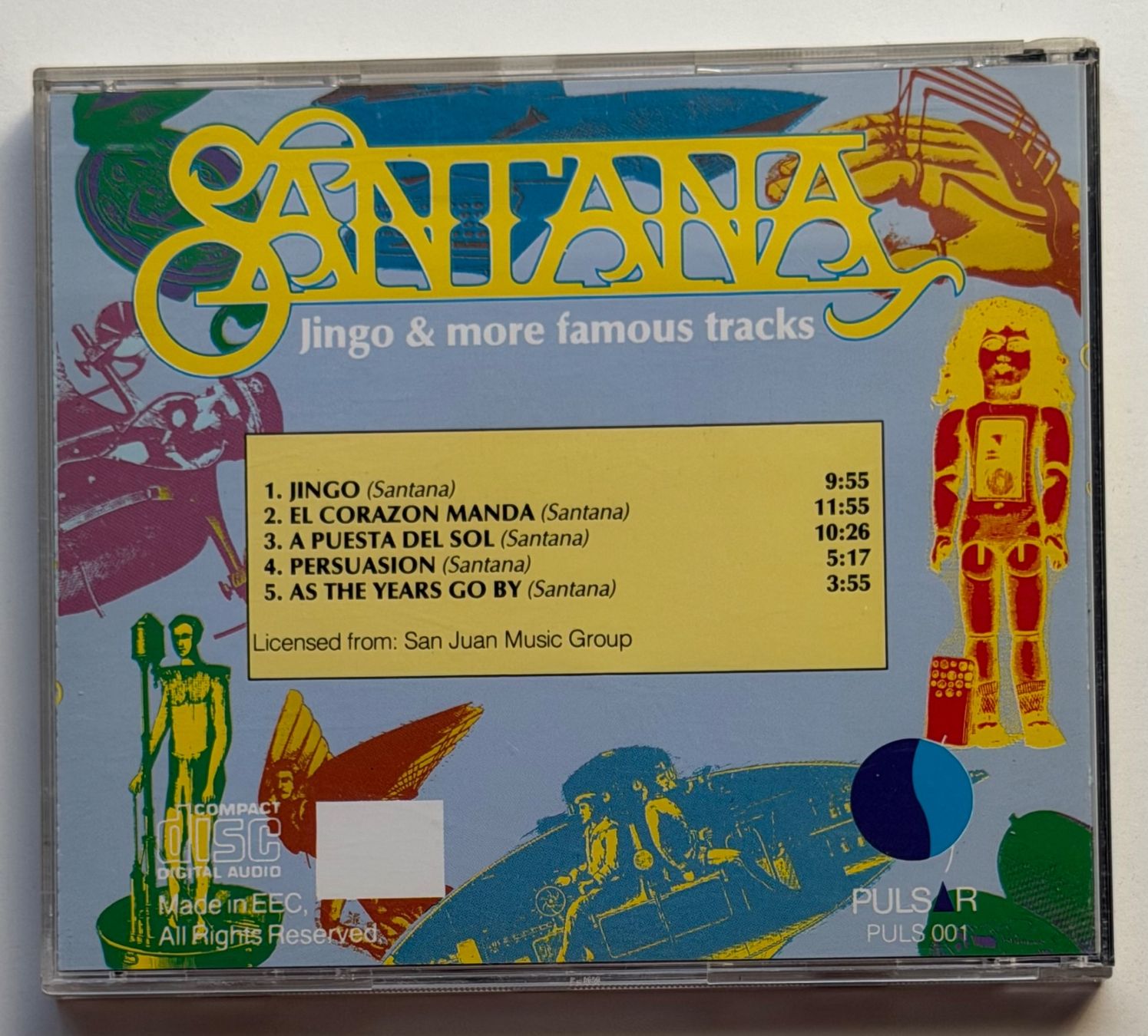 Santana / The Super Collection (Jingo & more famous tracks) (Gebraucht ...