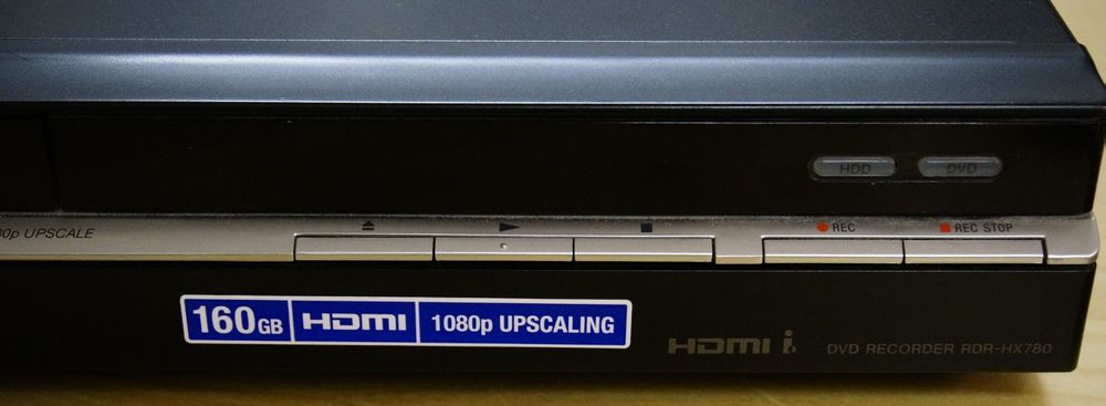 Sony HDD DVD Recorder (Gebraucht) in Rheineck für CHF 25 – mit ...