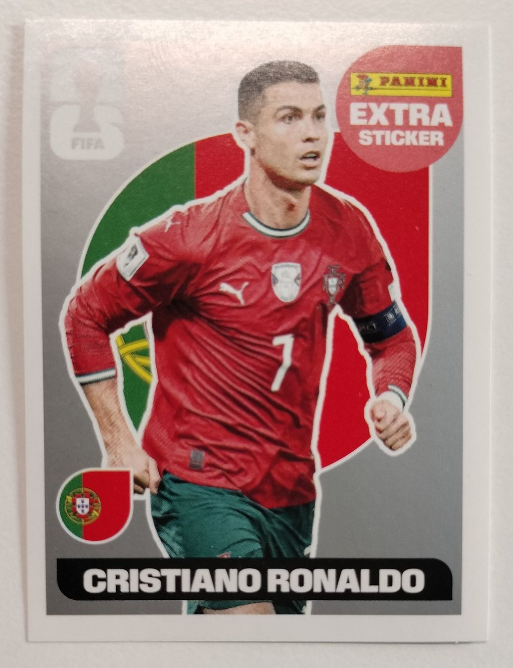 Cristiano Ronaldo Extra Sticker Silber Panini 2026 + Bonus (Gebraucht ...