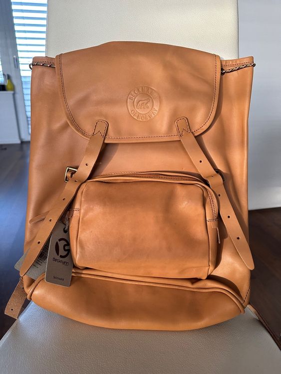 Lederrucksack von Beckmann of Norway | Kaufen auf Ricardo