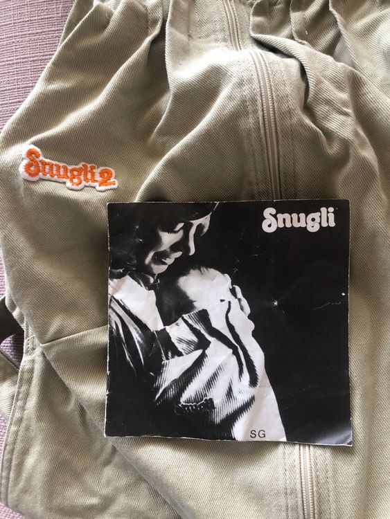 Retro Vintage Baby Tragerucksack Snugli 2 (Gebraucht) in Biel/Bienne ...