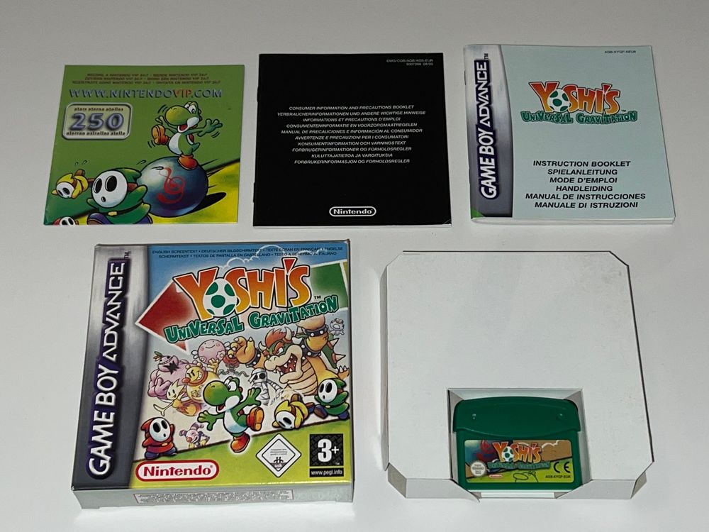 Game Boy Advance (GBA) - Yoshi's Universal Gravitation (OVP) | Kaufen ...