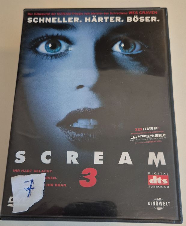 Scream 3 DVD - Horror Klassiker | Kaufen auf Ricardo