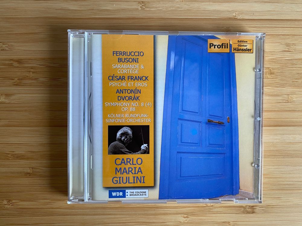 Carlo Maria Giulini – Busconi, Franck, Dvorak (Neu (gemäss Beschreibung ...