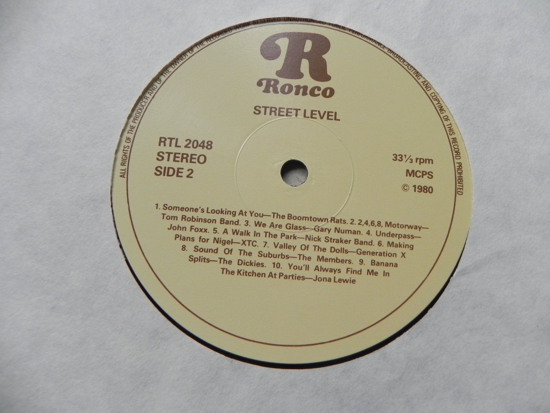 LP brit. Punk Rock 1980 Boomtown Rats Blondie Sex Pistols ua (Gebraucht ...