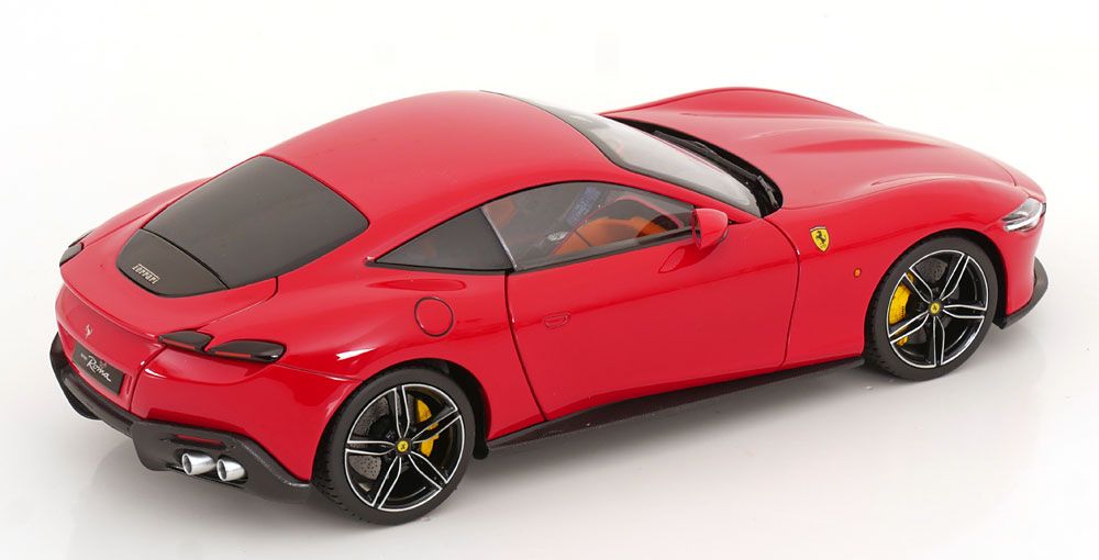 1:18 Ferrari Roma 2019 Rosso Corsa Polistil (Neu und originalverpackt ...