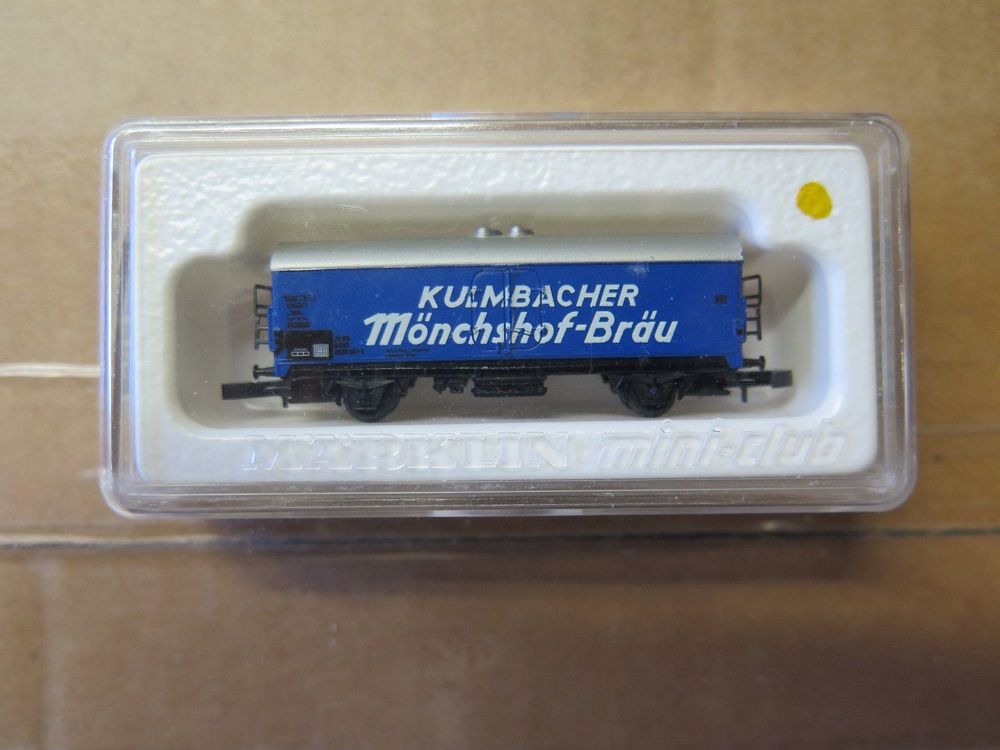2 Märklin Bierwagen Kulmbacher Mönchshofbräu Spur Z 8603 (Gebraucht) in Bubikon für CHF 24 – mit ...