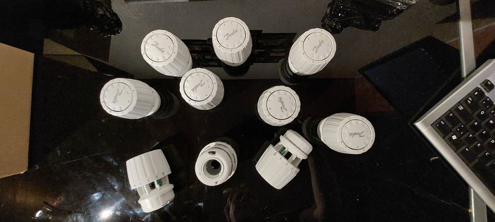 Danfoss Thermostatkopf RA 2990 weiss 10 Stk . (Neu (gemäss Beschreibung ...
