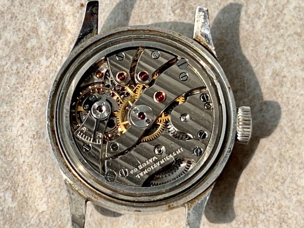 Vintage IWC Hermet WW2 Military Watch Tropical Radium Cal 61 (Defekt ...