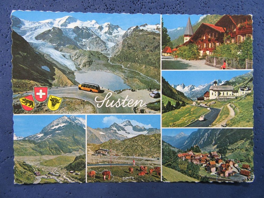 AK SUSTEN PASS POSTAUTO KÜHE | Kaufen auf Ricardo