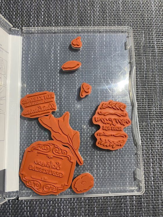 Stampin up Stempel mit Liebe angehängt (Neuf avec emballage d'origine ...