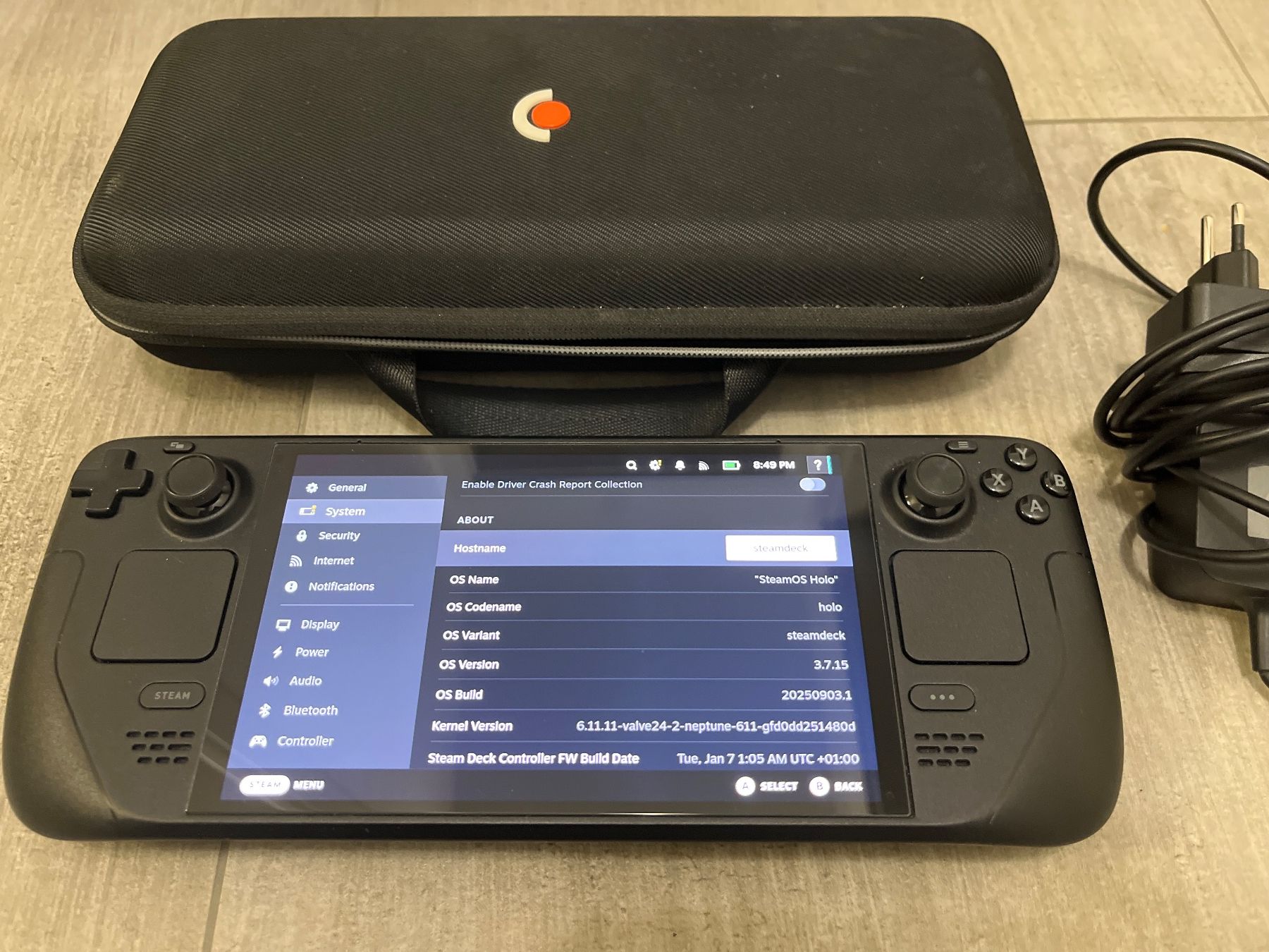 Console portable Valve Steam Deck Oled - 512Gb (D'occasion) à BOUDRY ...
