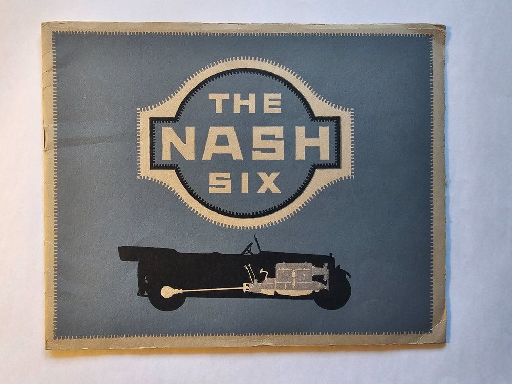 Nash Six Prospekt Original ca. 1925 (Gebraucht) in Stein AG für CHF 80 – mit Lieferung auf ...