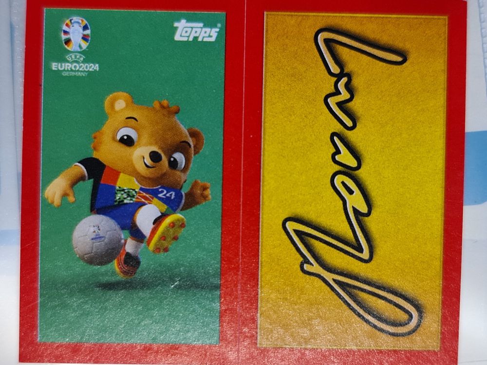 Topps UEFA EURO 2024 MM 1 MM 2 Sticker (Neu und originalverpackt) in ...