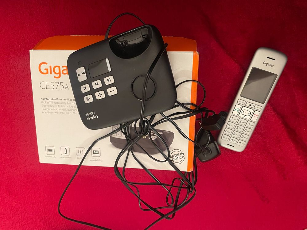 Schnurloses Festnetztelefon von Gigaset | Kaufen auf Ricardo