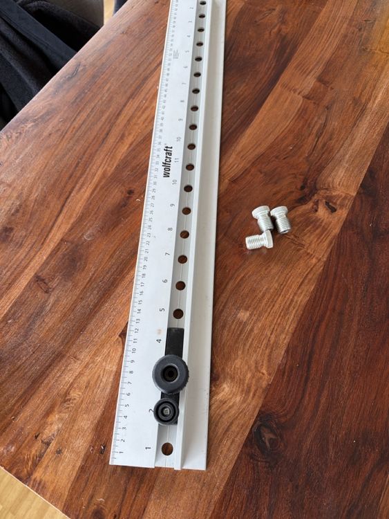 Wolfcraft Dübellehre Dübelleiste Bohrhilfe (Gebraucht) in Zwillikon für ...