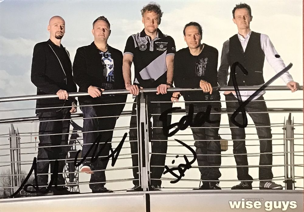 Wise Guys a cappella Band Autogramm signiert Foto 10x15cm (Gebraucht ...