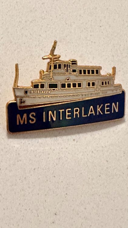 MS Interlaken Schiff See Pin | Kaufen auf Ricardo