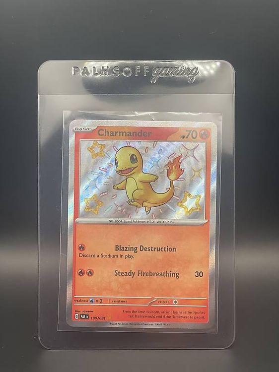 Pokemon PAF Charmander 109/091 Druckfehler Error Card (Gebraucht) in ...