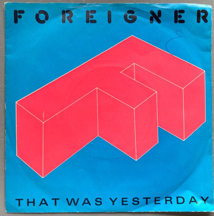 FOREIGNER - THAT WAS YESTERDAY | Kaufen auf Ricardo