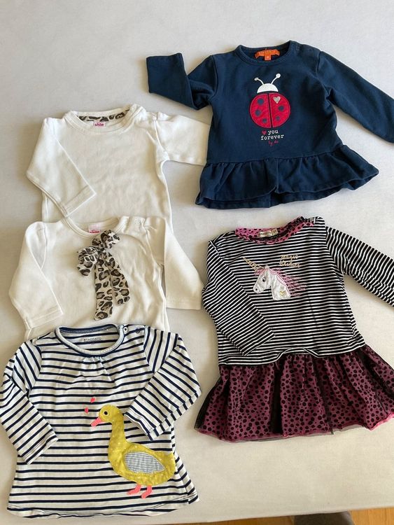 Mädchen Kleider Paket Gr 68 ungetragen (Neu (gemäss Beschreibung)) in Urdorf für CHF 12 – mit ...