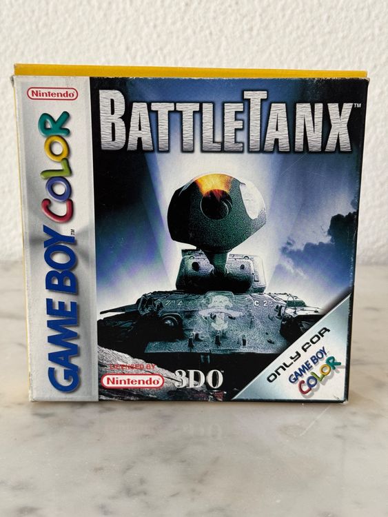 BATTLE TANX Nintendo Gameboy Color OVP - CIB - Spiel - RAR (Gebraucht ...