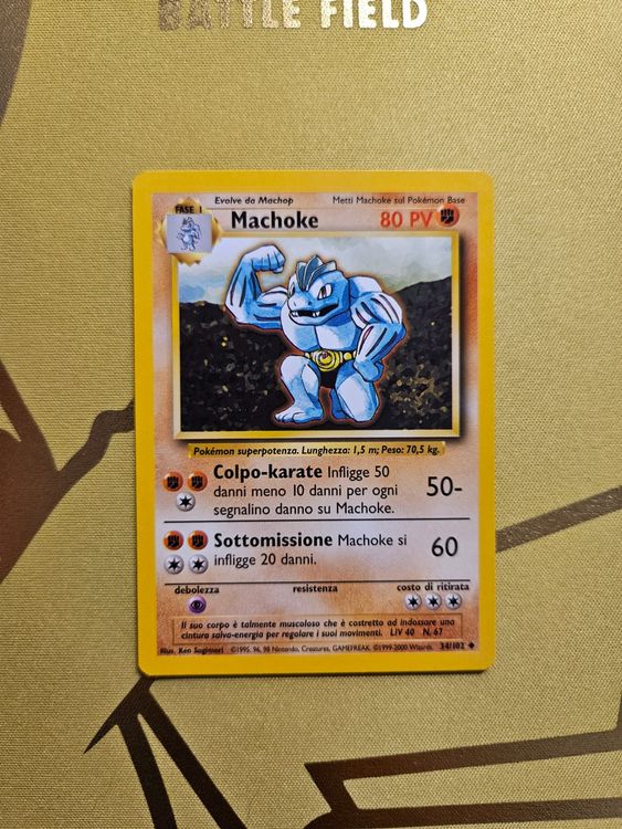 Base Set - Machoke | Kaufen auf Ricardo