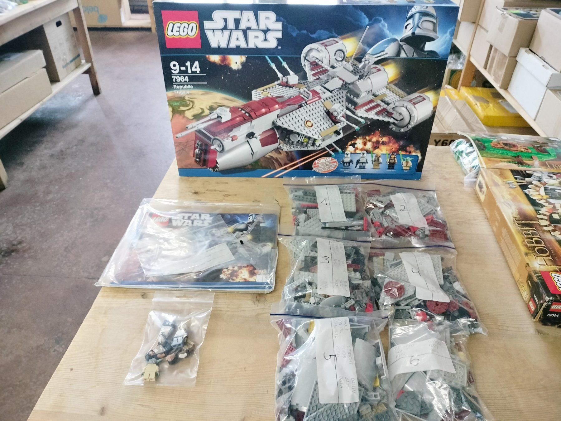 Lego Star Wars 7964 Republic Frigate in OVP (Gebraucht) in Wil SG für ...