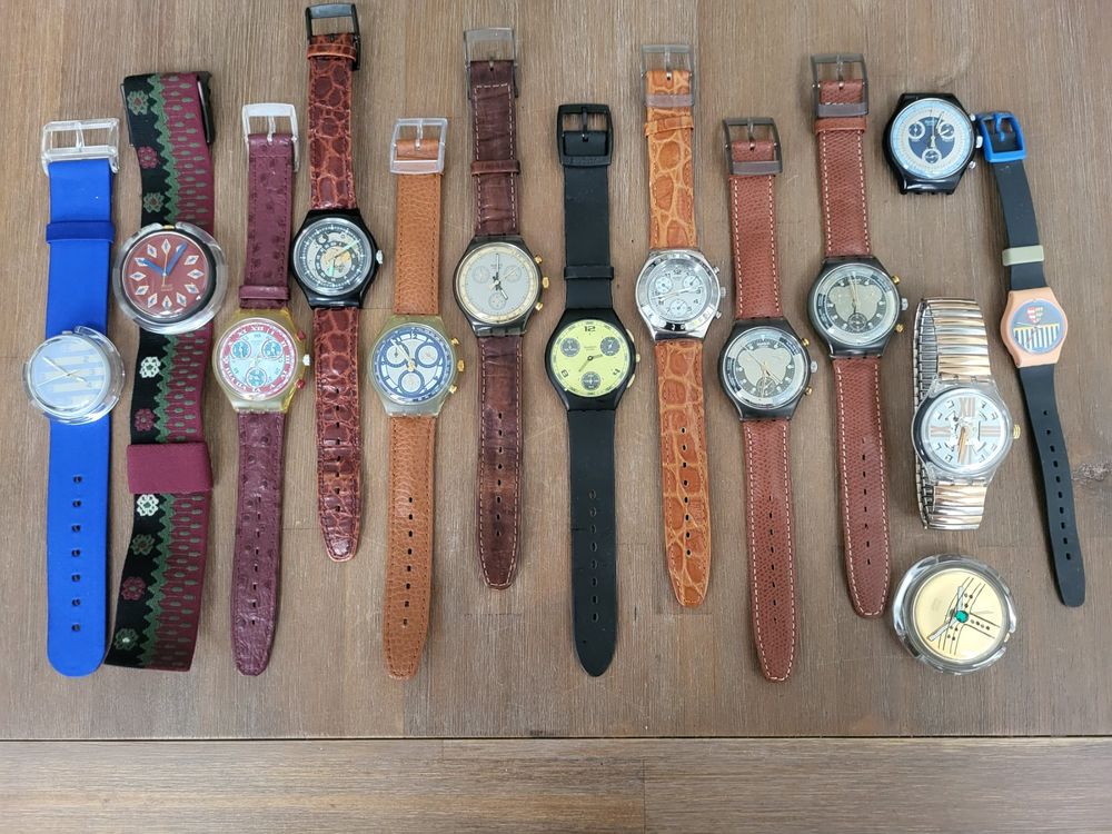 SWATCH LOT 130 STÜCK | Kaufen auf Ricardo