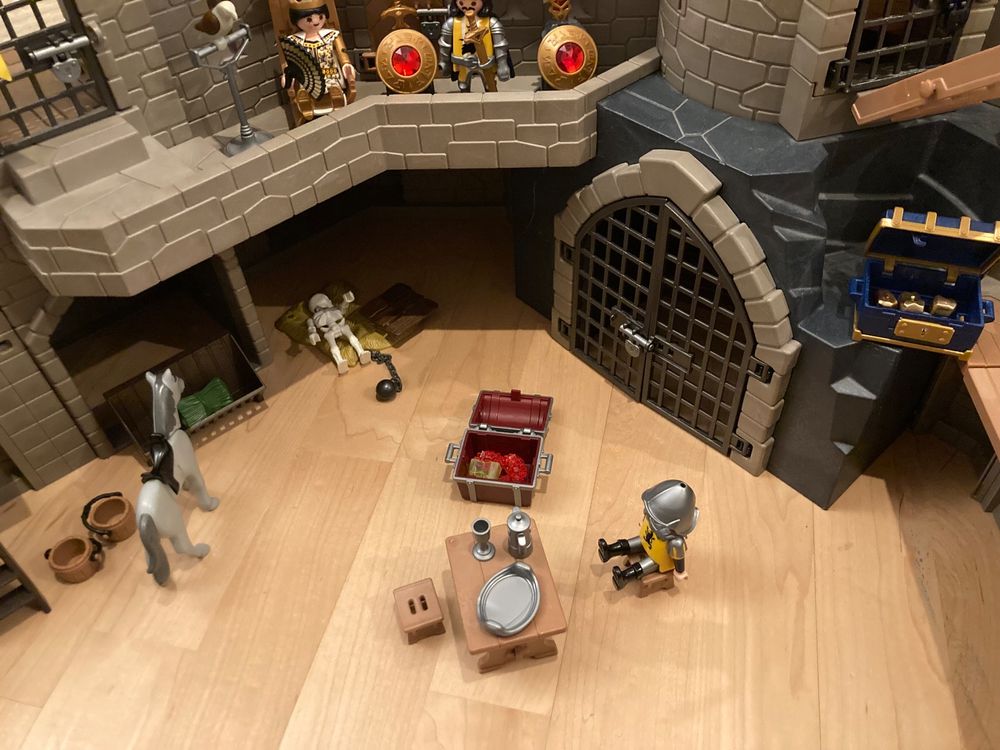 Playmobil Ritterburg, grosse Löwenritterburg 4865 | Kaufen auf Ricardo