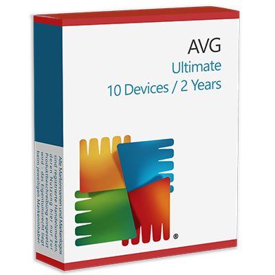 AVG Ultimate 10 Geräte 2 Jahre Product Key (Neu (gemäss Beschreibung ...