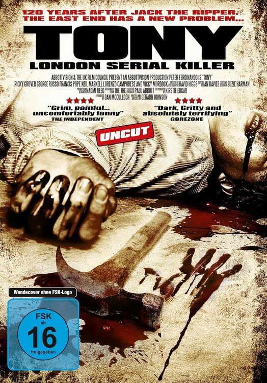 Tony - London Serial Killer - Uncut (Blu-ray) (Neu (gemäss Beschreibung ...