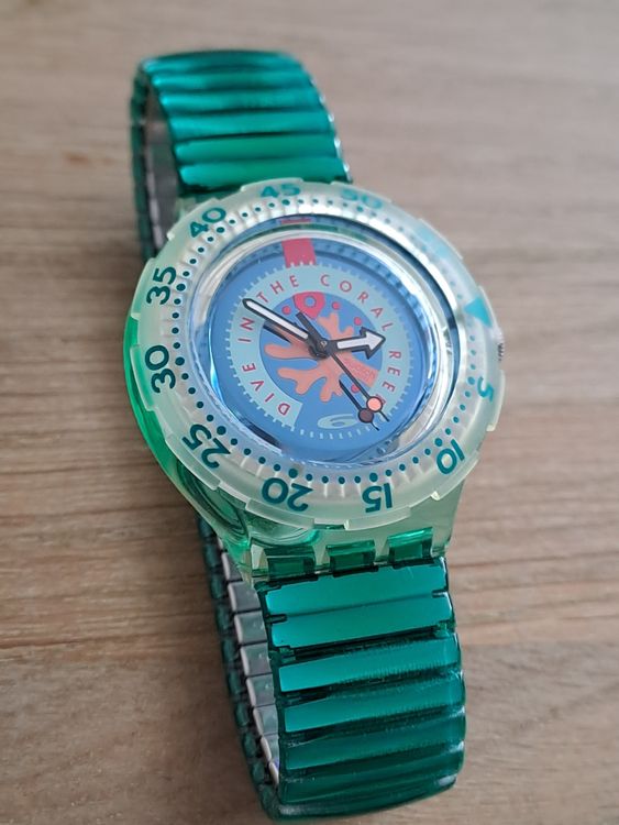 Swatch Scuba 1993 Dive in the Coral Reef SDG102/SDG103nr.22 | Kaufen ...