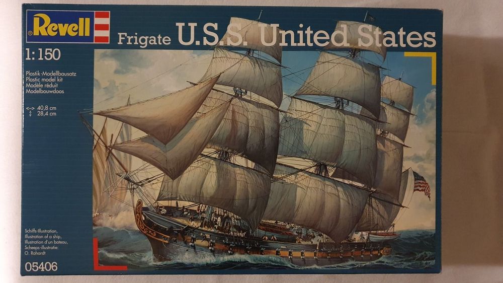 Revell Frigate U.S.S United States 05406 | Kaufen auf Ricardo