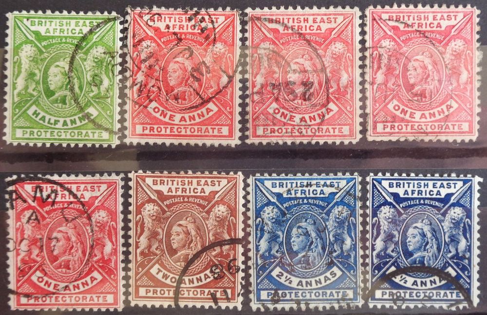 BRITISH EAST AFRICA 1896-1897, Gestempelte, 3 Fotos | Kaufen auf Ricardo