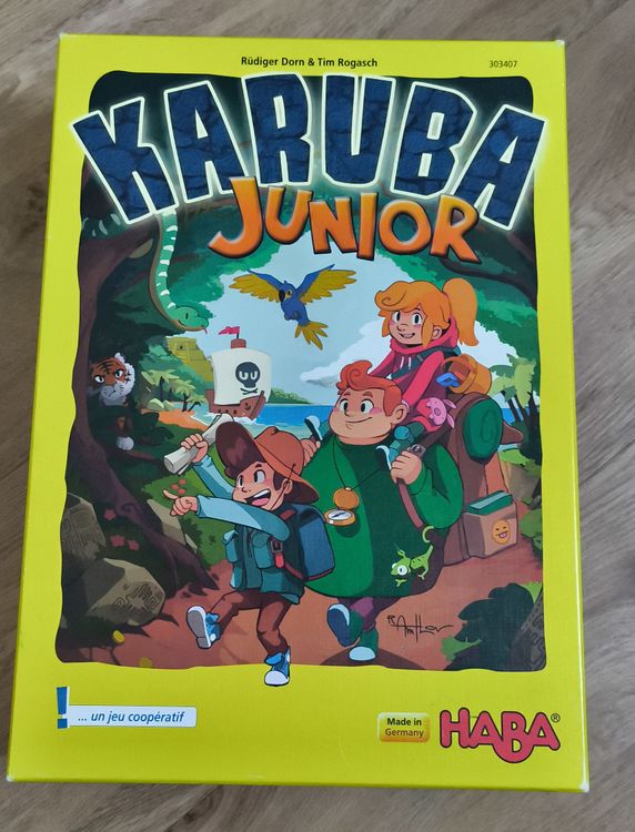Jeu de société Karuba Junior - HABA - Pour enfants dès 4 ans (D ...