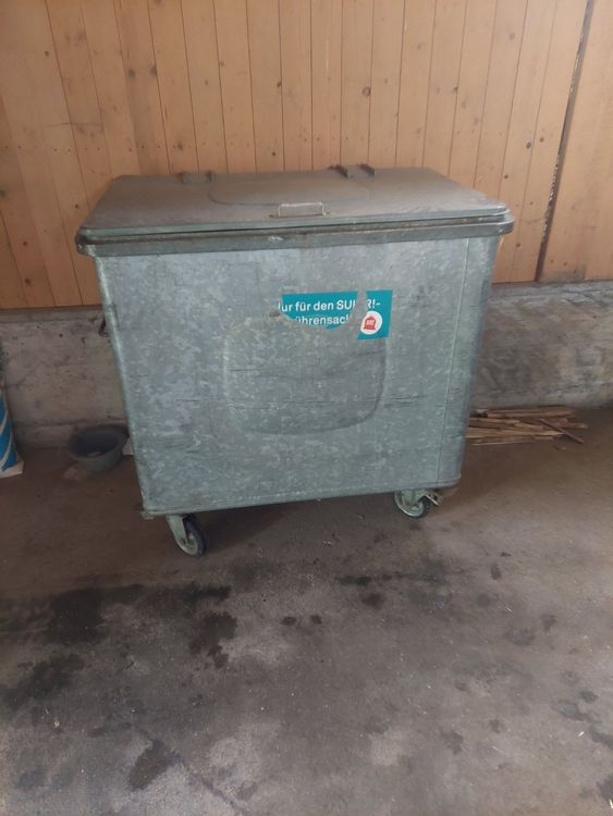 Abfallcontainer Müllcontainer Kehricht Verzinkt (Gebraucht) in ...