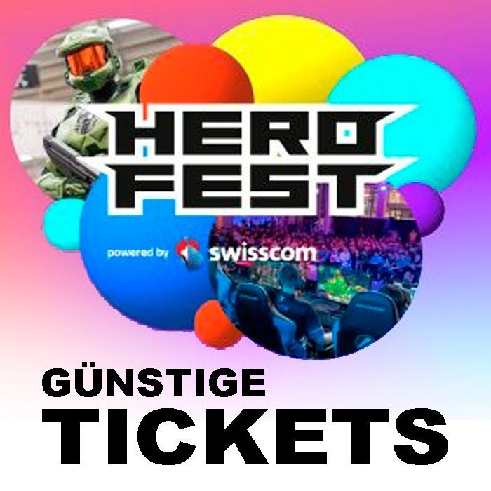 Tickets HeroFest 2022 Bern Ticket Gutschein Bon Hero-Fest (Neu und ...