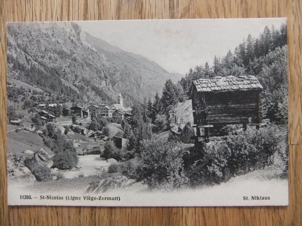 St. Niklaus St. Nicolas Wallis Valais (Gebraucht) in St. Niklaus VS für CHF 8.5 – mit Lieferung ...