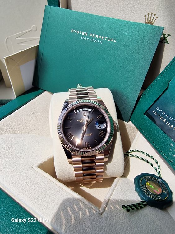 Rolex DayDate Smoke | Kaufen auf Ricardo