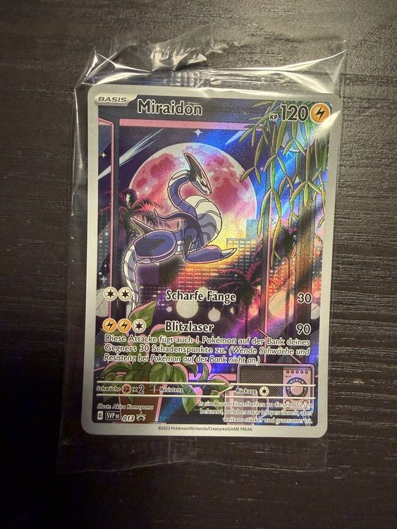 Pokemon Miraidon (SVP 013) Promo Karte (Neu und originalverpackt) in Zuchwil für CHF 1 – mit ...