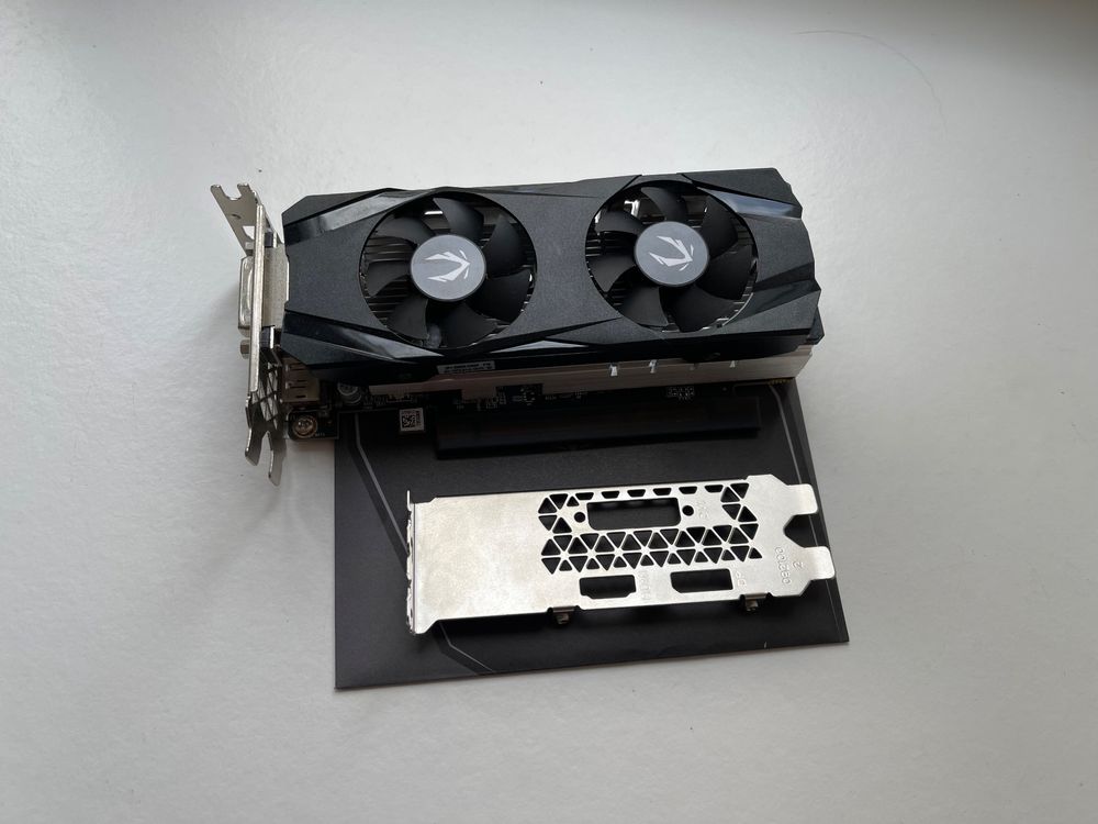 ZOTAC GeForce GTX 1650 4GB Low Profile, mit OVP & Bracket | Kaufen auf ...