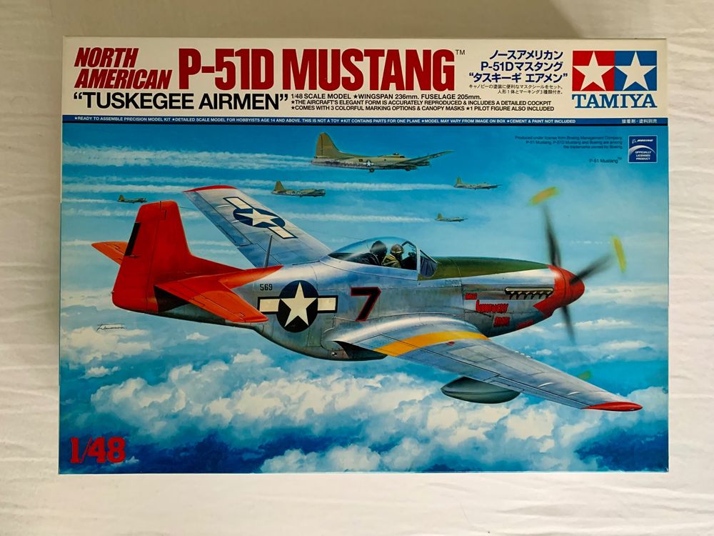 Tamiya 1/48 P-51D Mustang Tuskegee Airmen #25147 (Gebraucht) in Pully für CHF 24 – mit Lieferung ...