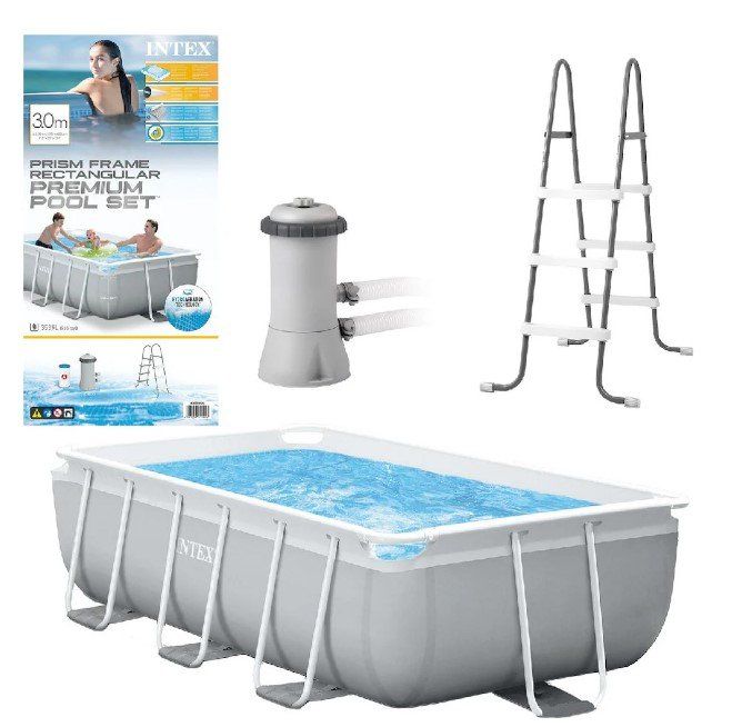 Intex Pool Prism Frame Pool 300 x 175 x 80 cm (300 x 175 x 8 | Kaufen ...