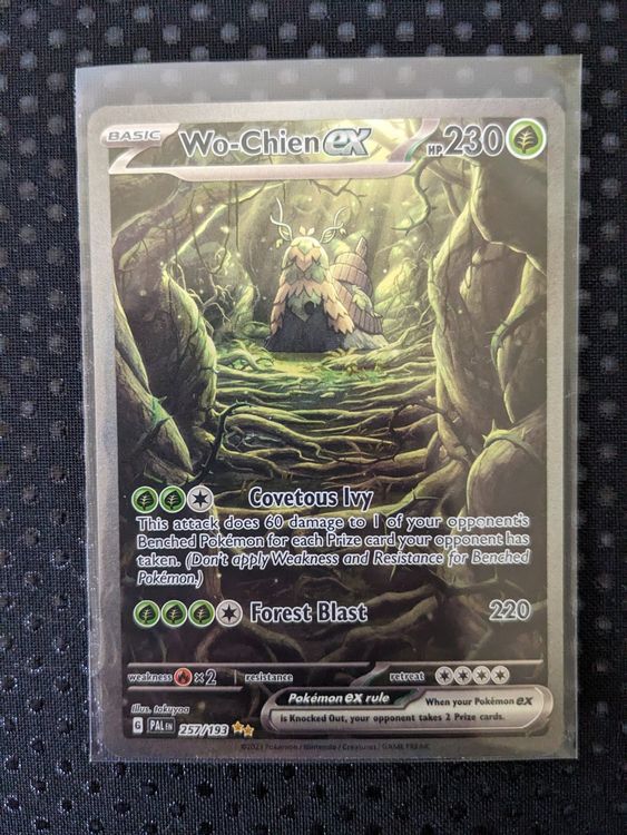 Pokémon Paldea Evolved - Wo-Chien EX 257/193 ( EN ) | Kaufen auf Ricardo